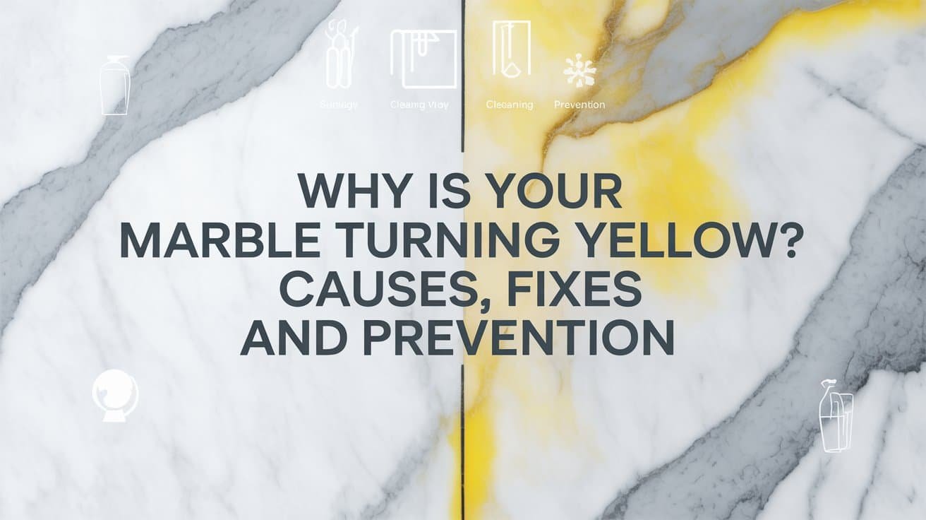 Why Is Your Marble Turning Yellow? Saudi Arabia Guide Zein Marble 2026